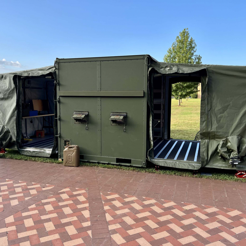 Babington Technology - Expandable Single Pallet Expeditionary Kitchen ...