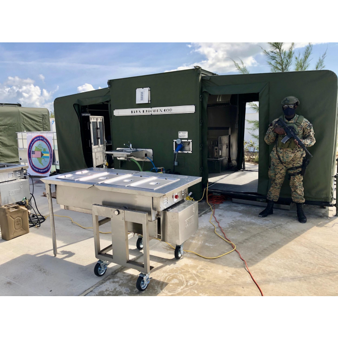 Babington Technology - Expandable Single Pallet Expeditionary Kitchen ...