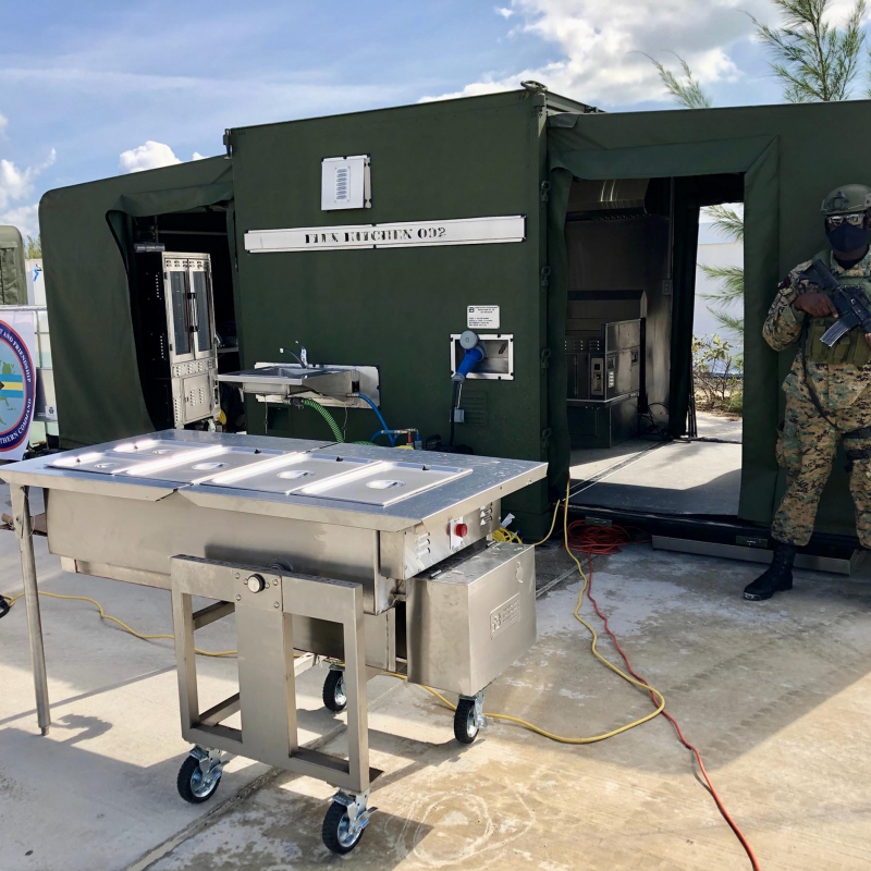 Babington Technology - Expandable Single Pallet Expeditionary Kitchen ...