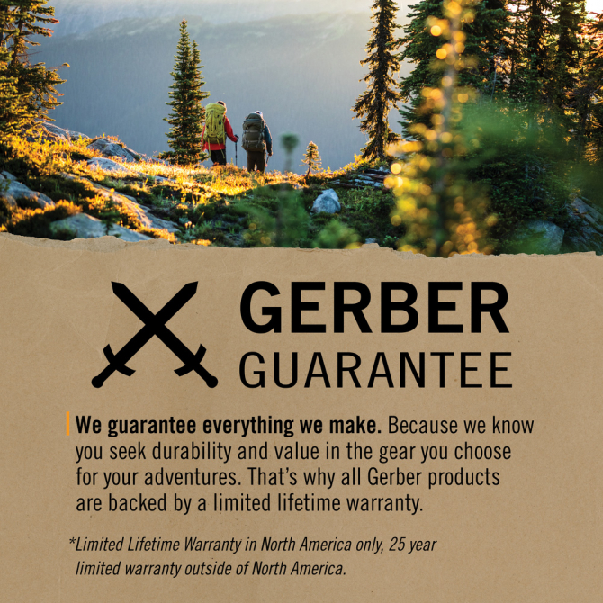 Gerber - Empower Auto Black Spear Point Knife