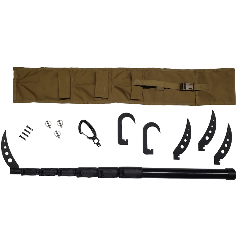 Mithix Pro - 14 FT, 7-Section Hybrid Telescopic Pole Kit Also Known as ...