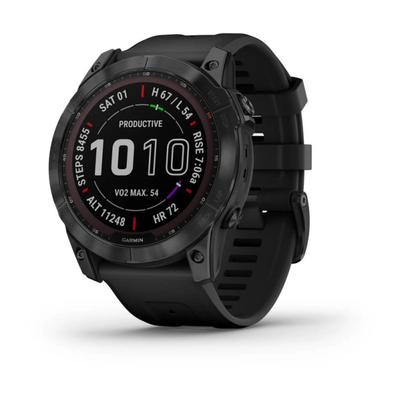 Garmin - Fenix 7X Sapphire Solar