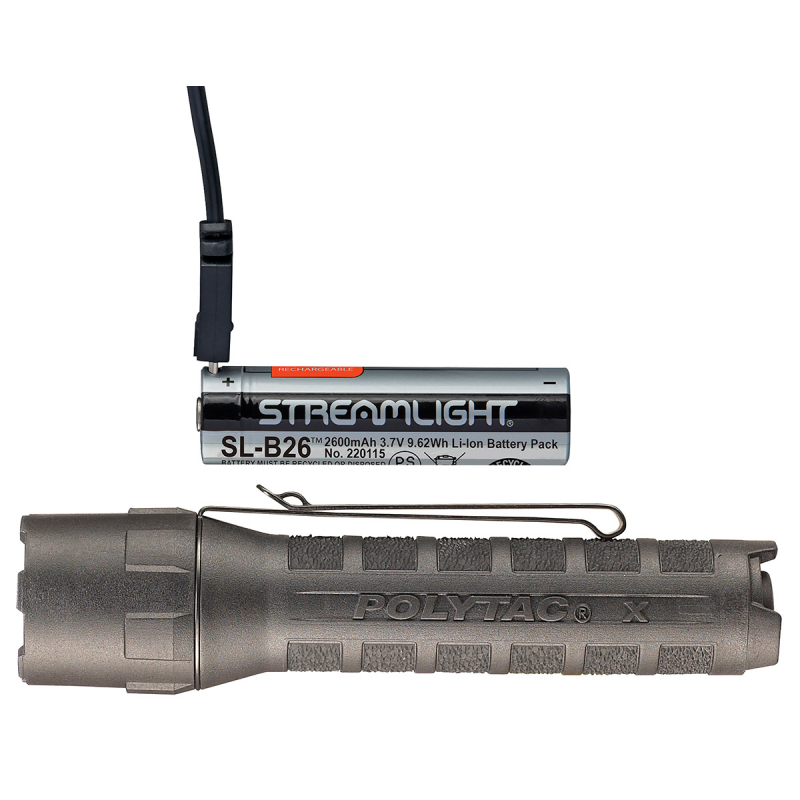 Streamlight - PolyTac X USB Bright and Durable Polymer Flashlight