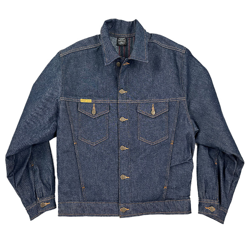 Western Jacket Rigid Blue Lined