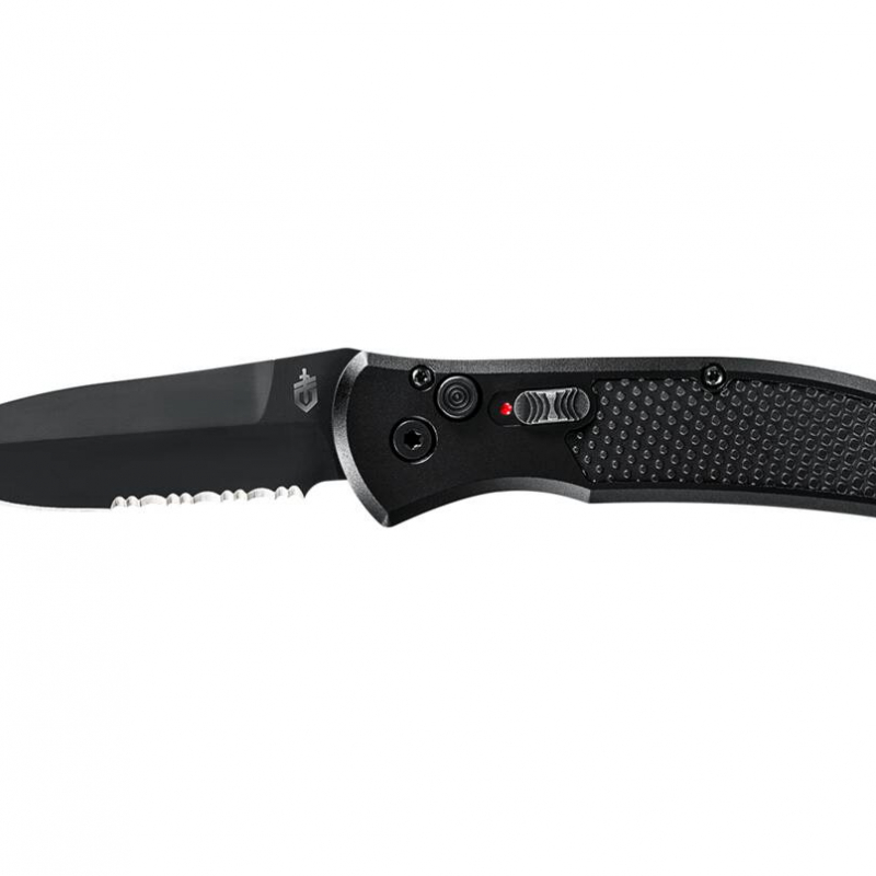 GERBER EMPOWER AUTO BLACK/BLACK KNIFE